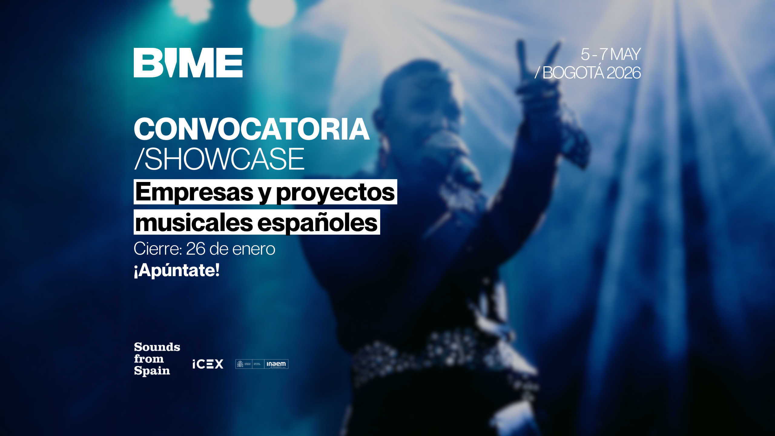 [CERRADA] Sounds from Spain x BIME Bogotá 2026: IMPULSA TU CARRERA Y TU ...